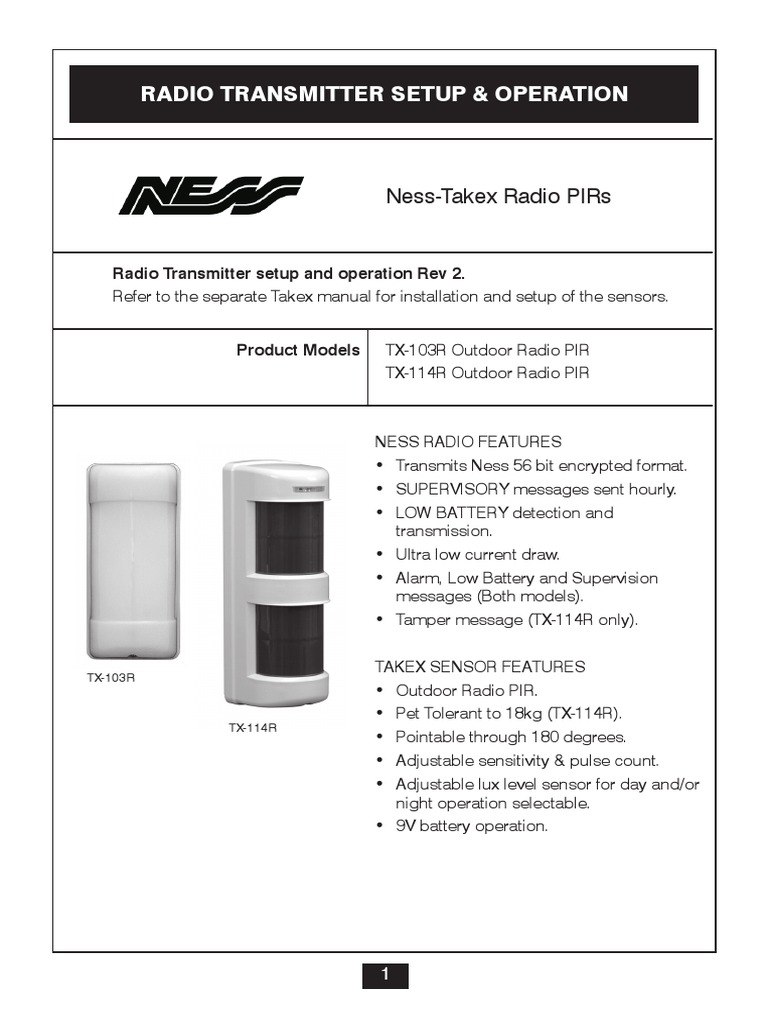 106-215 TX-103R TX | PDF | Radio | Transmitter