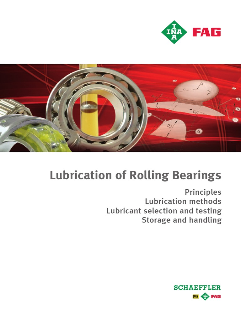 FAG Lubrication Basics | Bearing (Mechanical) | Lubricant