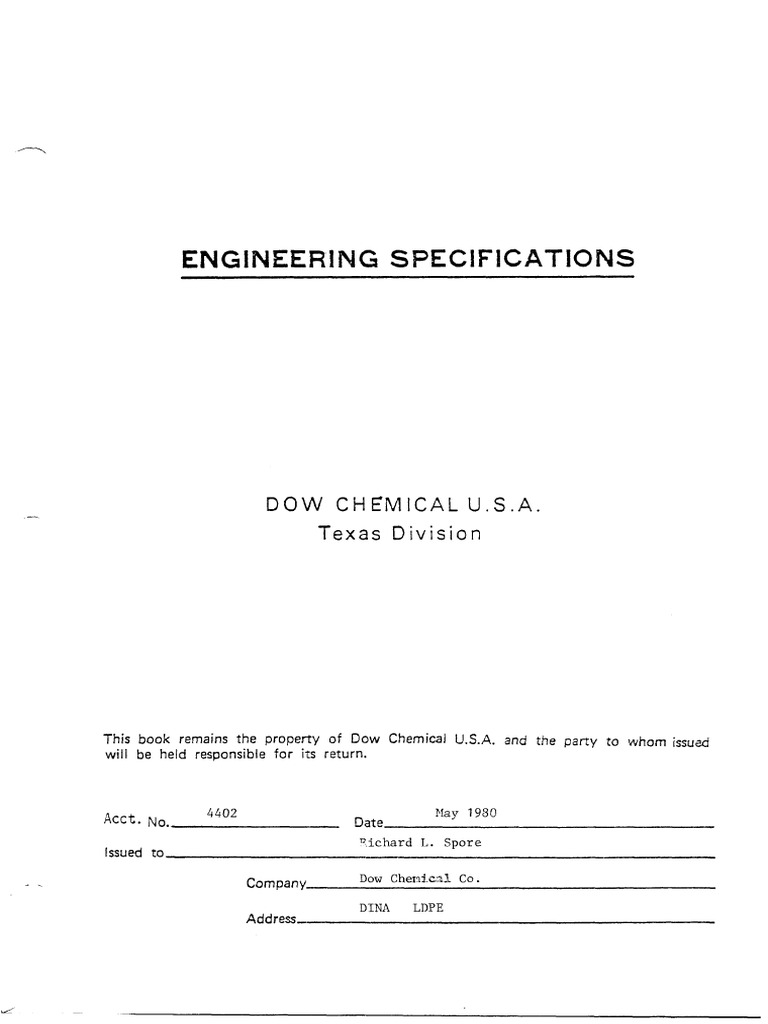 Dow Book 4 - Piping | PDF