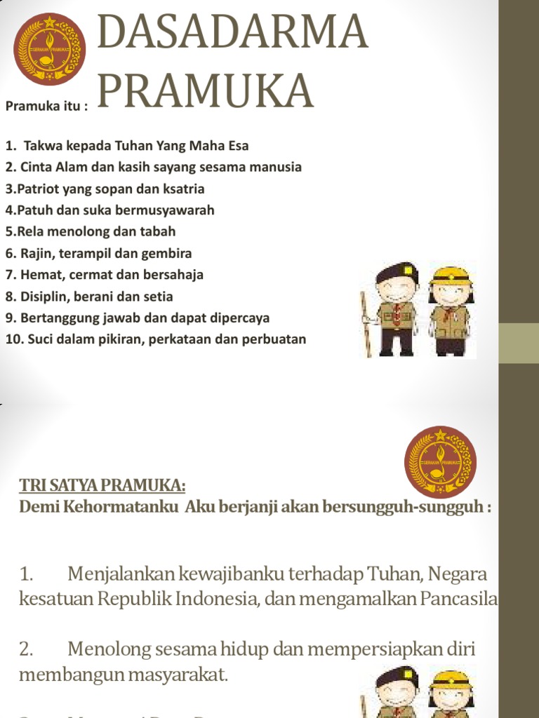 Dasadarma Pramuka | PDF