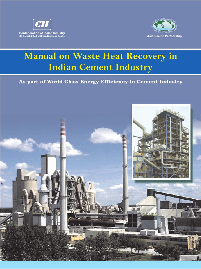 Cement - Waste Heat Recovery Manual | PDF | Cement | Heat Exchanger