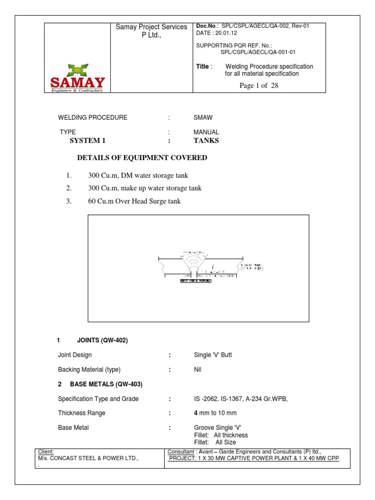 Concast WPS - REV-01 | PDF | Science & Mathematics | Computers