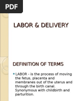 Labor and Delivery Lecture Notes | PDF