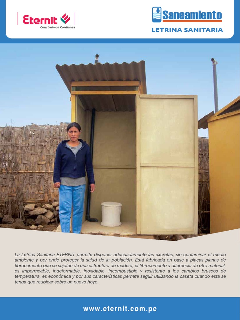 Diptico Letrinas Sanitaria | PDF