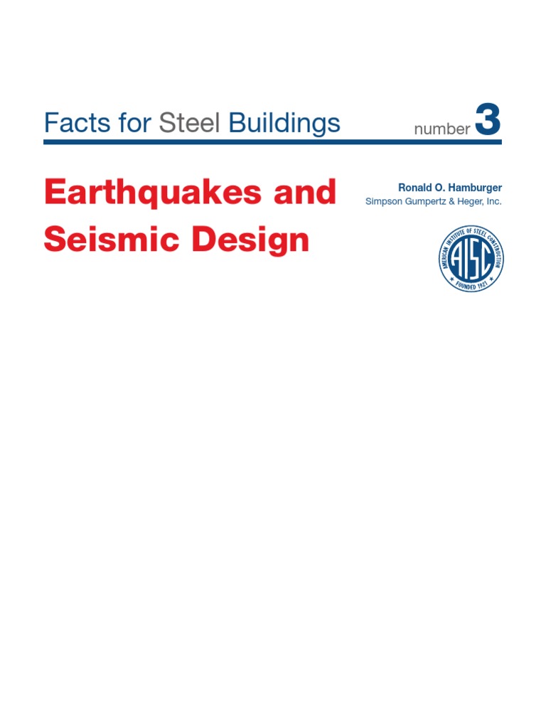 Earthquakes and Seismic Design Aisc | PDF | Moment Magnitude Scale ...
