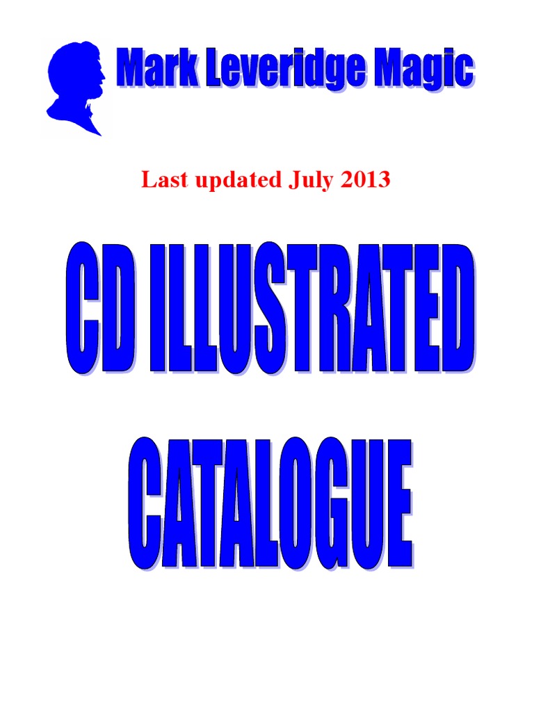 Mark Leveridge Magic Catalog | PDF | Magic (Illusion) | Faq