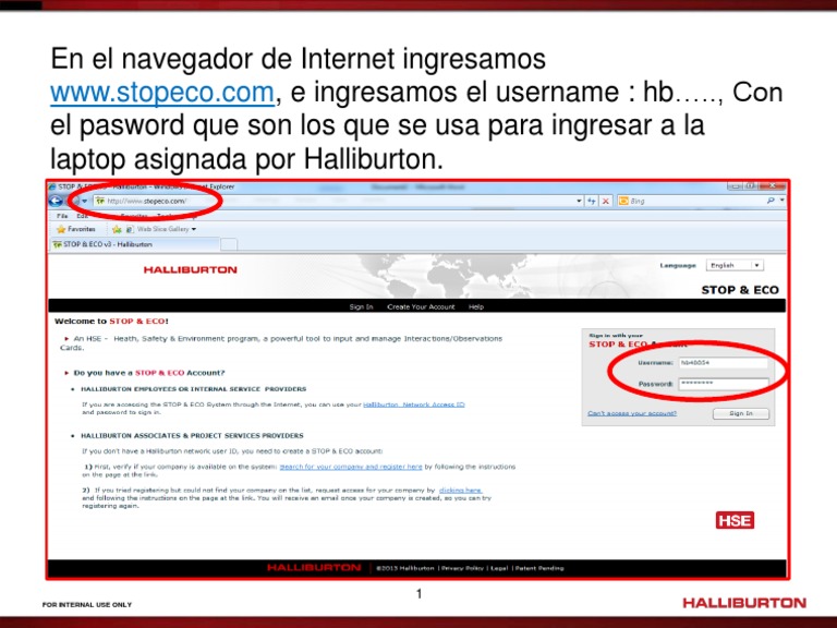 Halliburton Stop Eco | PDF