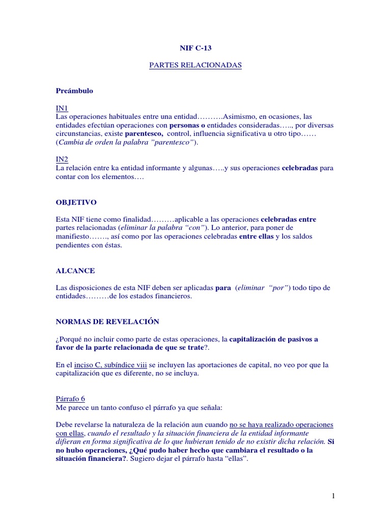 Nif C13 PDF | PDF | Información | Palabra