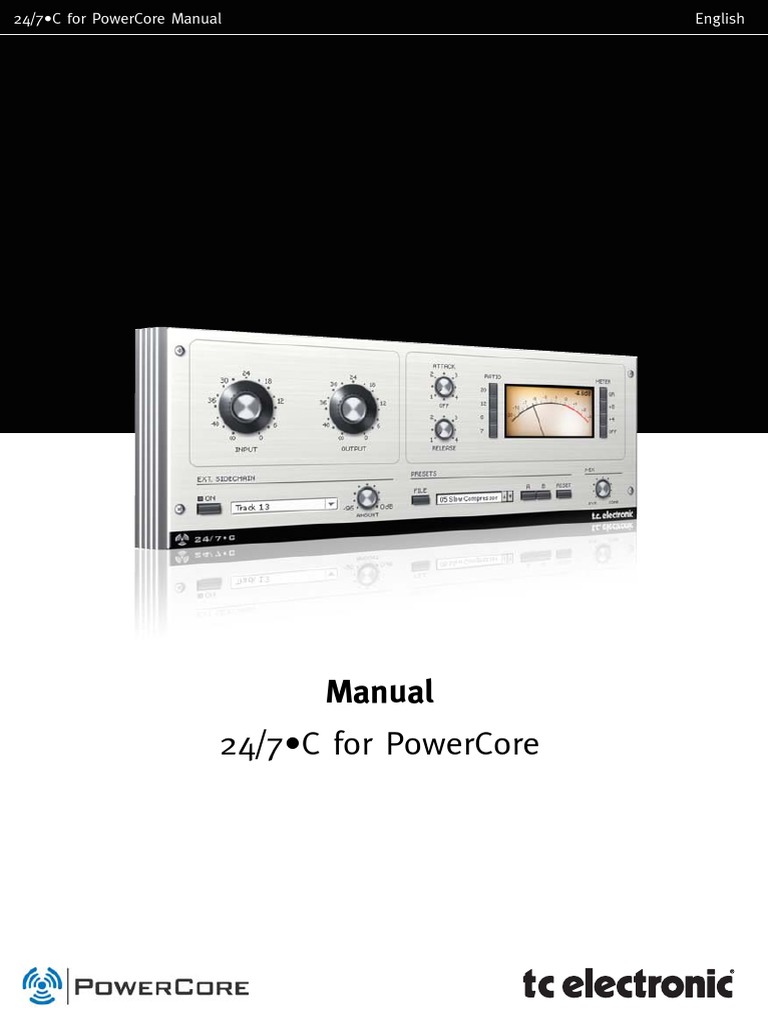 Manual: 24/7 - C For Powercore | PDF | Sound Technology | Electrical ...