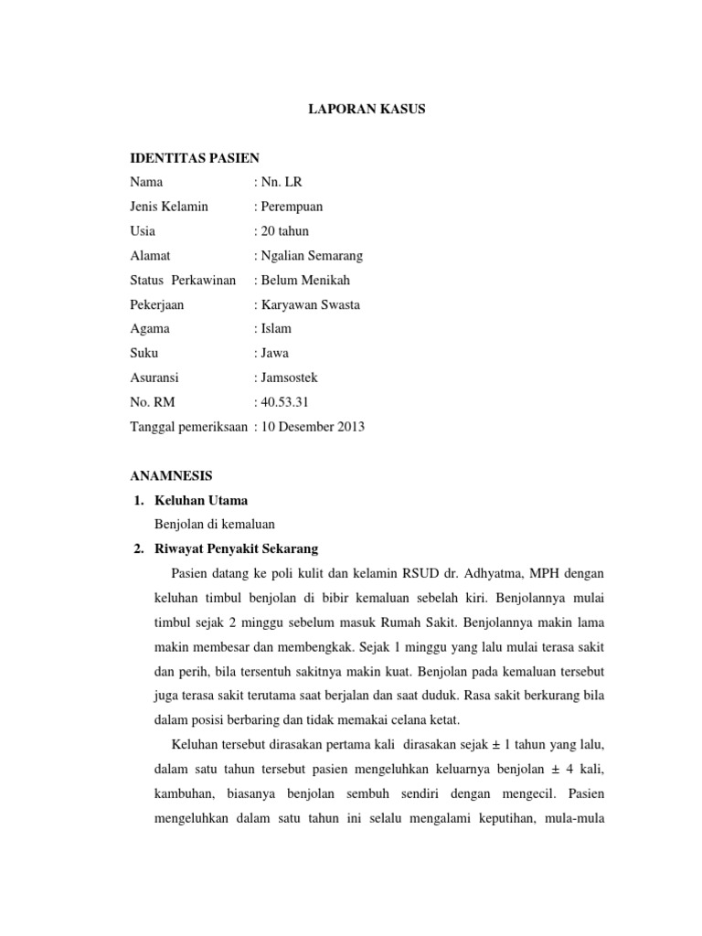 Lapkas Abses Bartolini | PDF