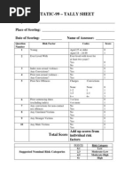 HCR 20 Worksheet | PDF