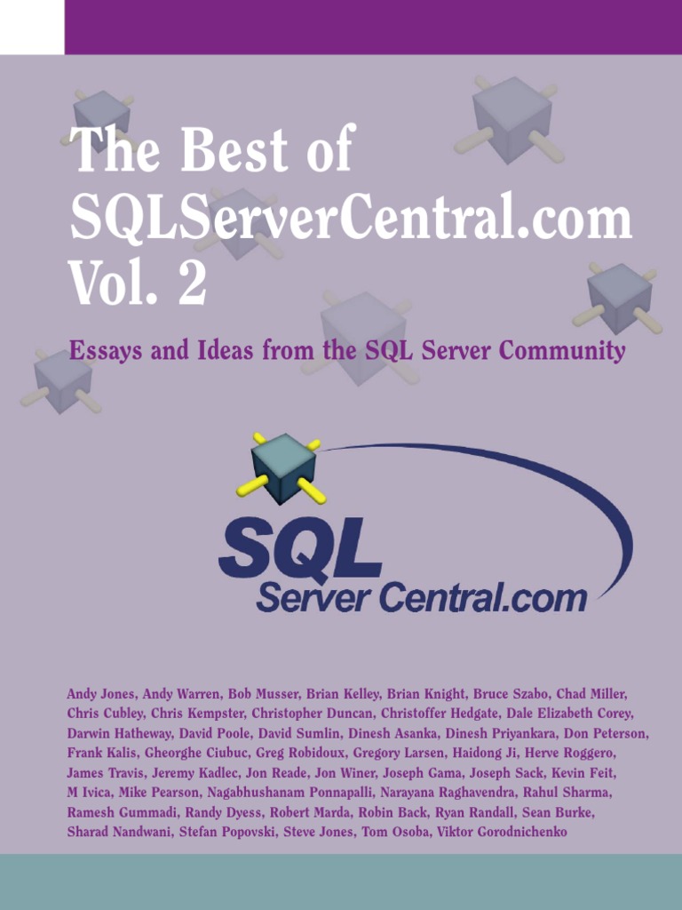 Best of SQL Server Central Vol2 | PDF | Microsoft Sql Server | Databases