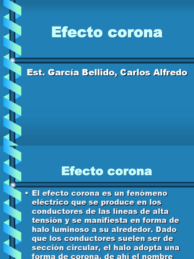 Efecto Corona | Fenómenos Eléctricos | Ciencias fisicas