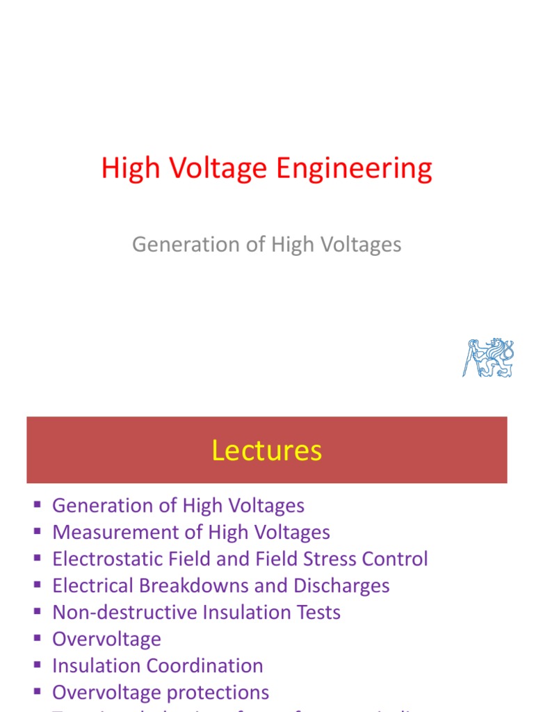 High Voltage Generation Techniques | PDF | Technology & Engineering