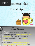 Contoh Transkripsi Fonetik | PDF