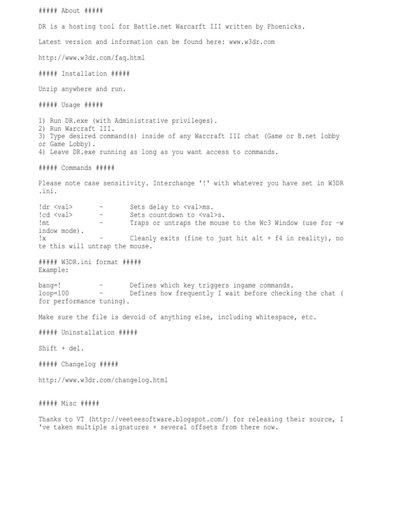 Read Me DR Delay Reducer | PDF