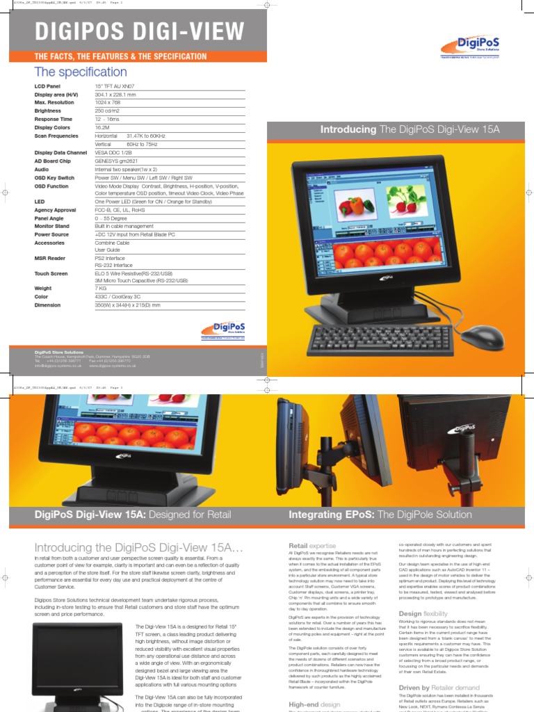 Digipos Access Manual Book | PDF | Retail | Point Of Sale