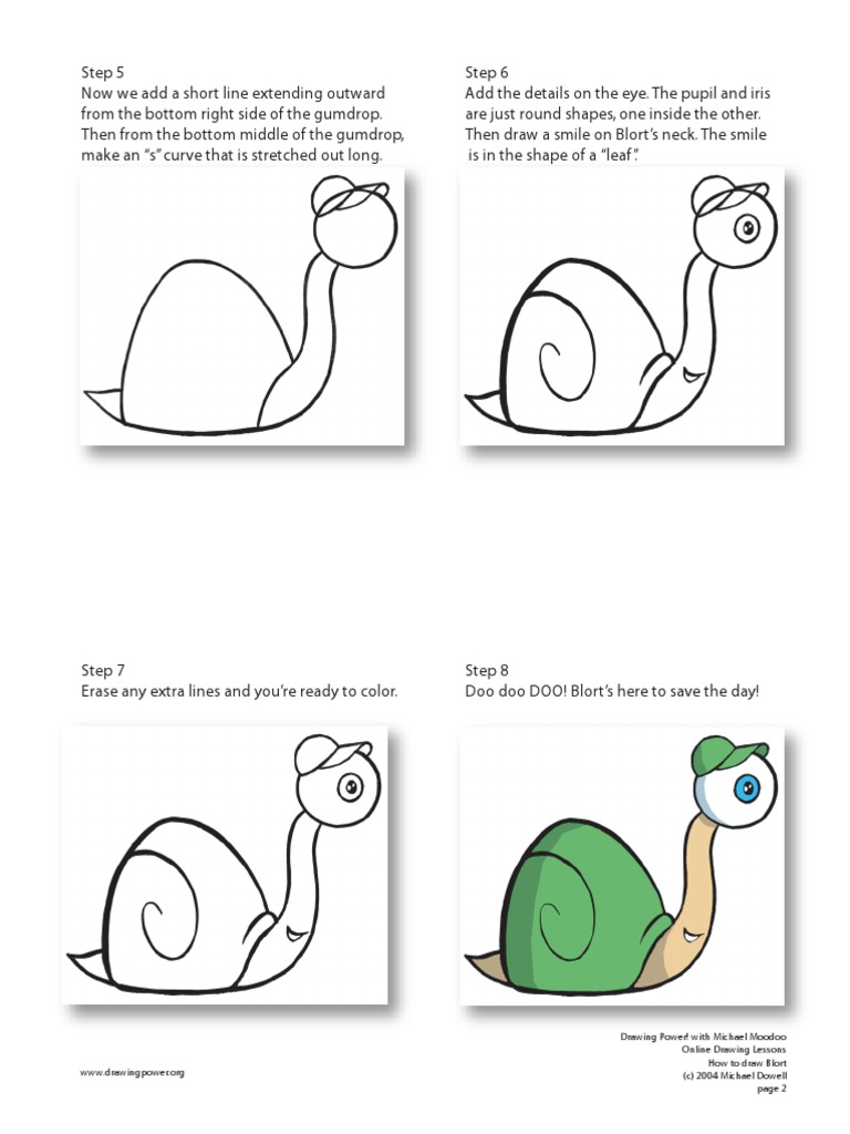 How To Draw Blort p2 | PDF