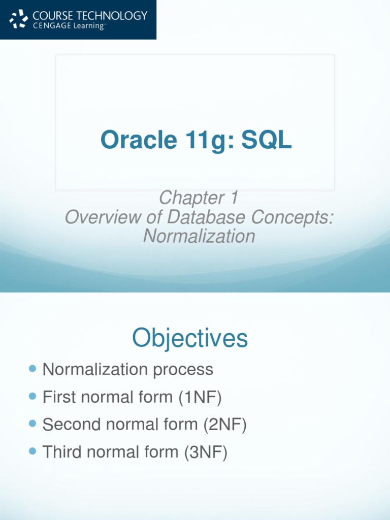 Database Normalization Guide | PDF | Table (Database) | Sql