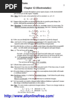2nd Year Physics Numerical & Short Questions | PDF | Electronvolt | Electric Charge