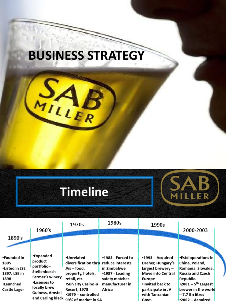 SAB Miler - Business Strategy | PDF | Strategic Management | Mergers ...