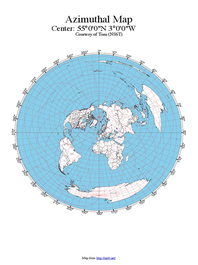 South Shields Azimuth Al Map | PDF | Arabs | Africa