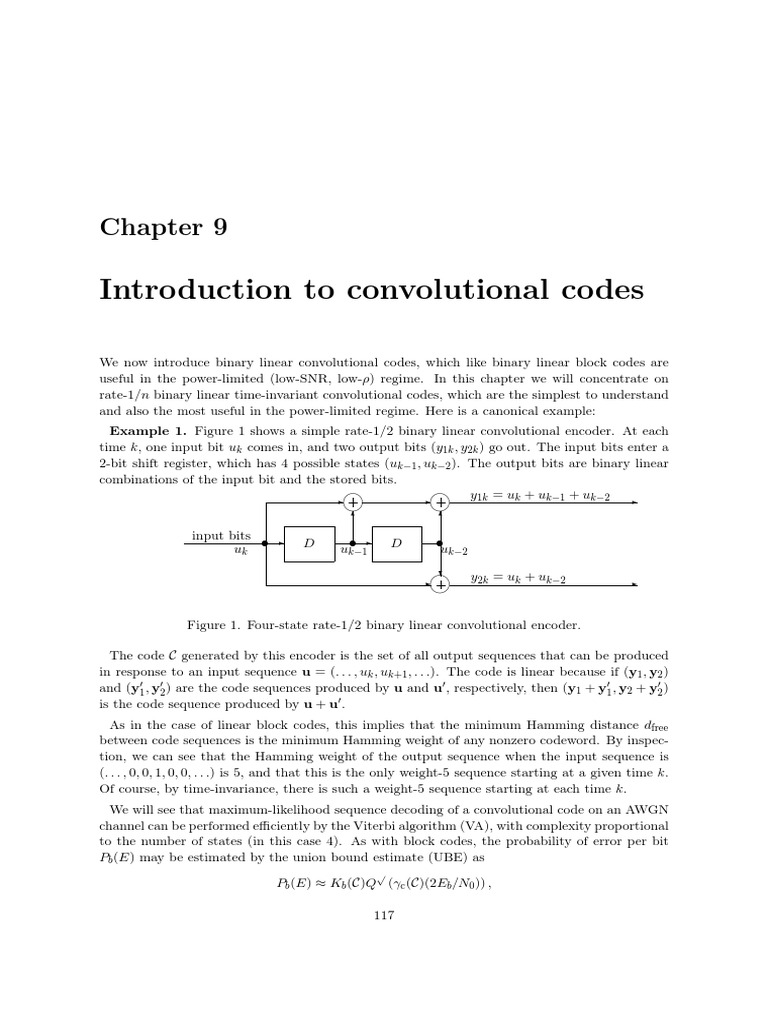 To Convolutional Codes: Example | Download Free PDF | Power Series ...