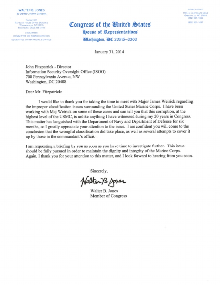 Jones Letter | PDF