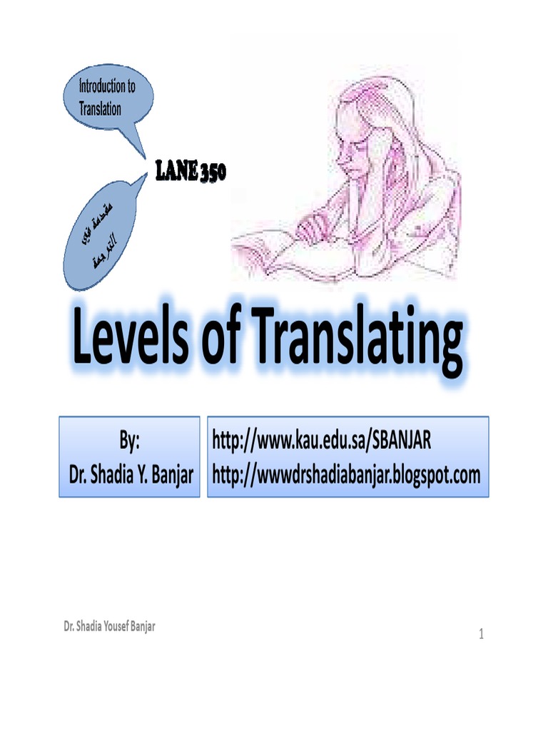Levels of Translating | PDF | Idiom | Translations