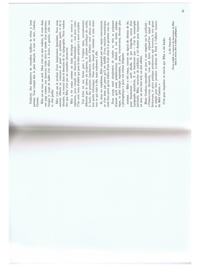 Bifur Typography Original Advertisement | PDF | Home & Garden