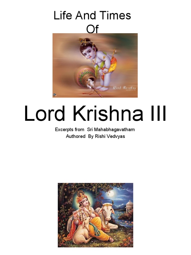 Lord Krishna Part III | PDF | Krishna | Hinduism
