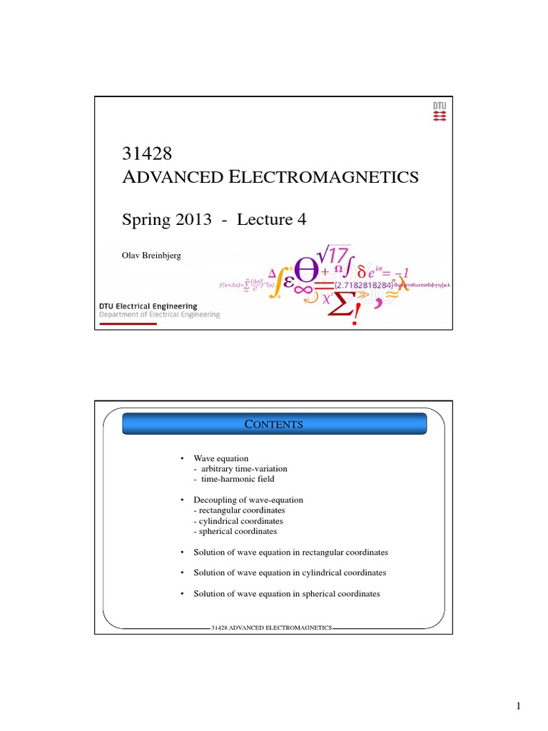 Lec4 | PDF | Equations | Mathematical Analysis