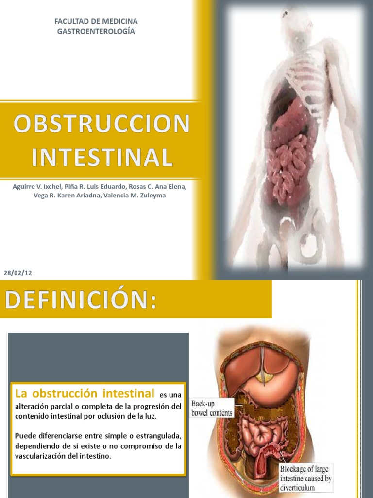 obstruccion intestinal | Cáncer colonrectal | Especialidades Medicas