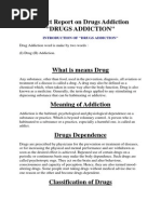 Drug Abuse: Class 12 Investigatory Project | PDF | Substance Dependence ...
