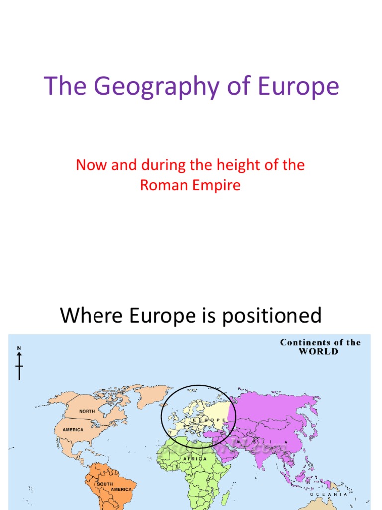 Exploring Europe's Geography | PDF | Travel