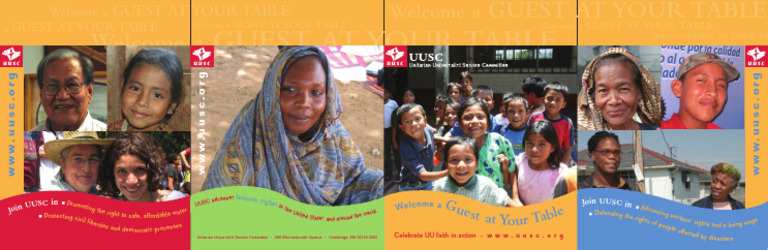 Guest at Your Table 2008 | PDF | Unitarian Universalism | Universalism