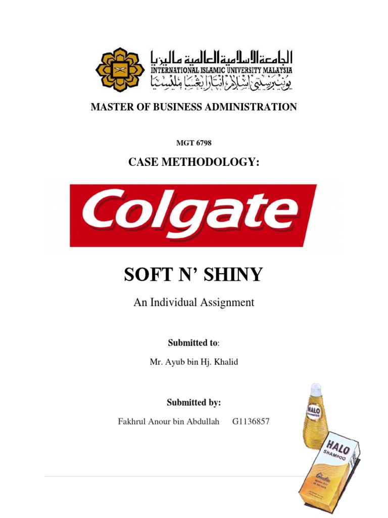 CASE METHODOLOGY - Colgate | PDF | Brand | Marketing