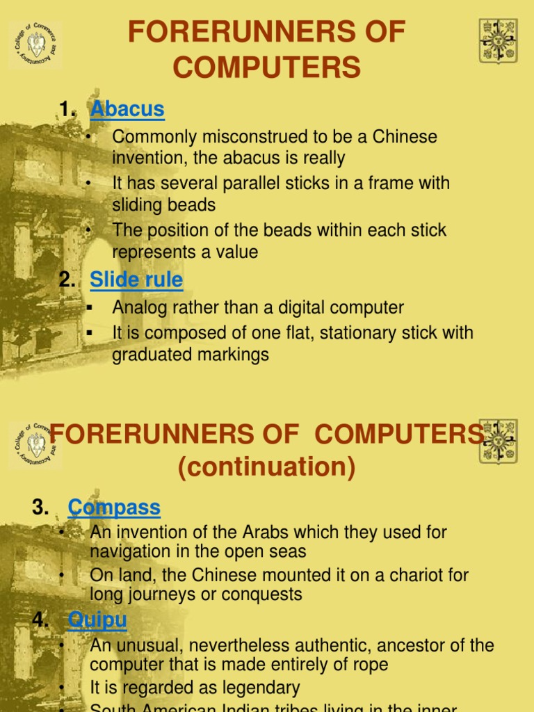 Early Computing Devices Explained | PDF