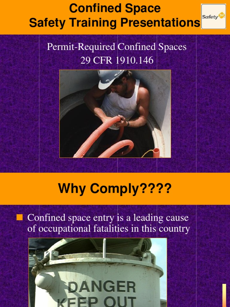 Confined Space Training Pdf Prevention Safety