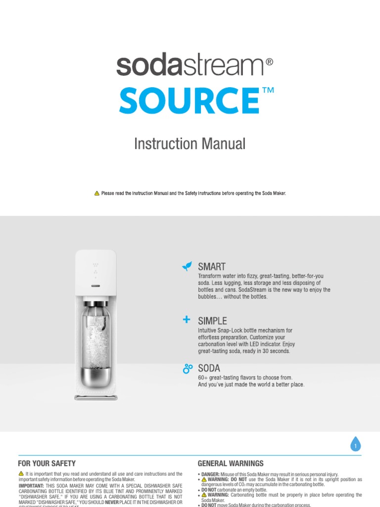 Sodastream Source | PDF | Gasification | Ice