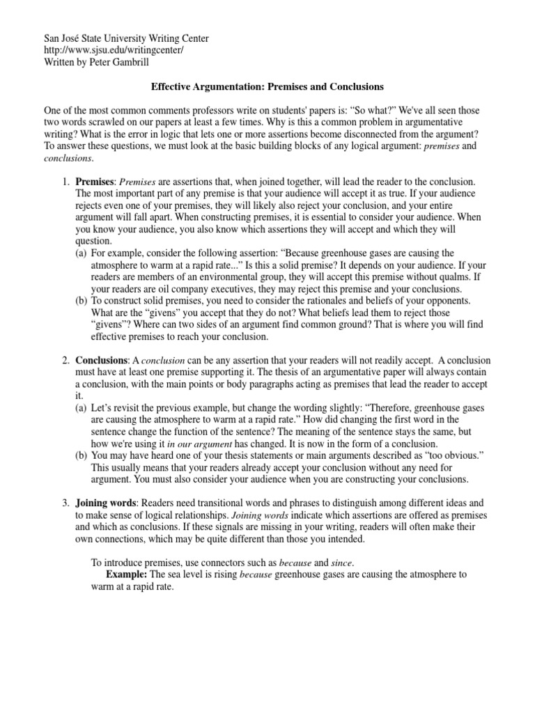 Argumentation | PDF | Fast Food | Argument