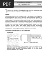 Welders Continuity Log: Name Welder ID Process | PDF | Technology ...