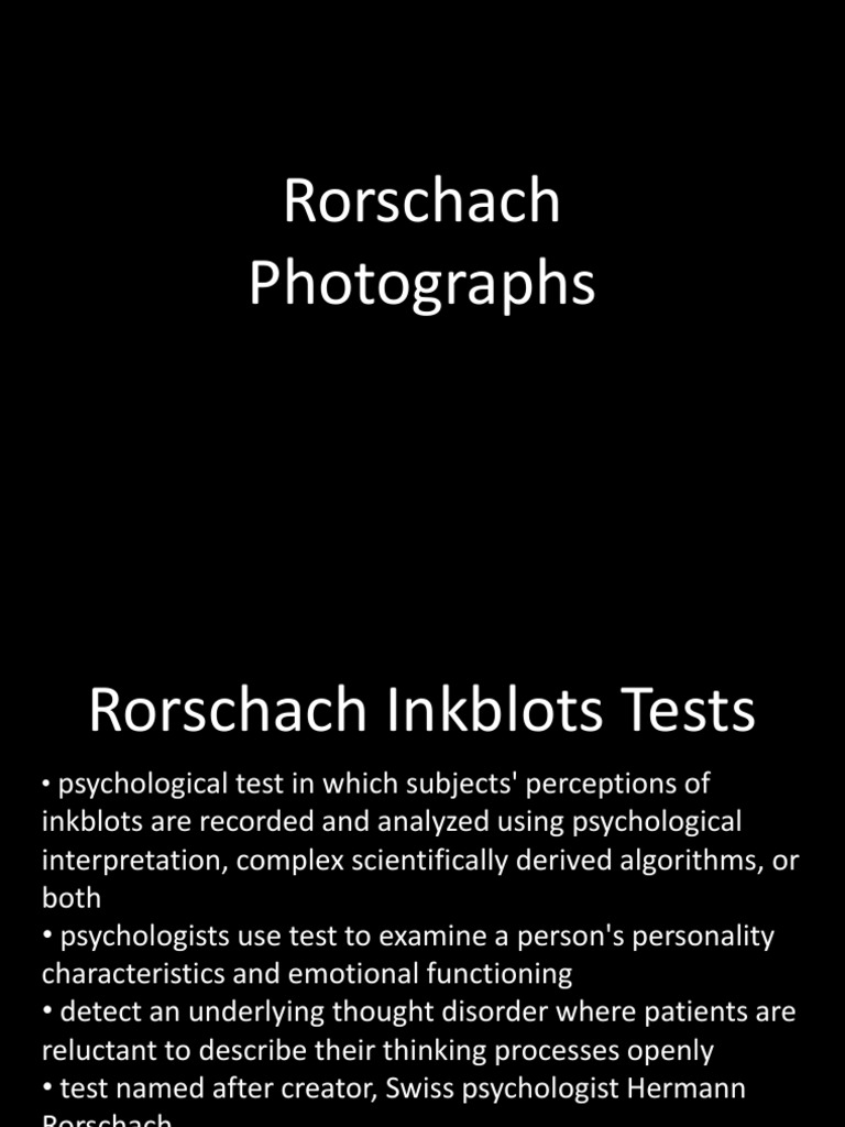 Ror Test | PDF | Behavioural Sciences | Psychology