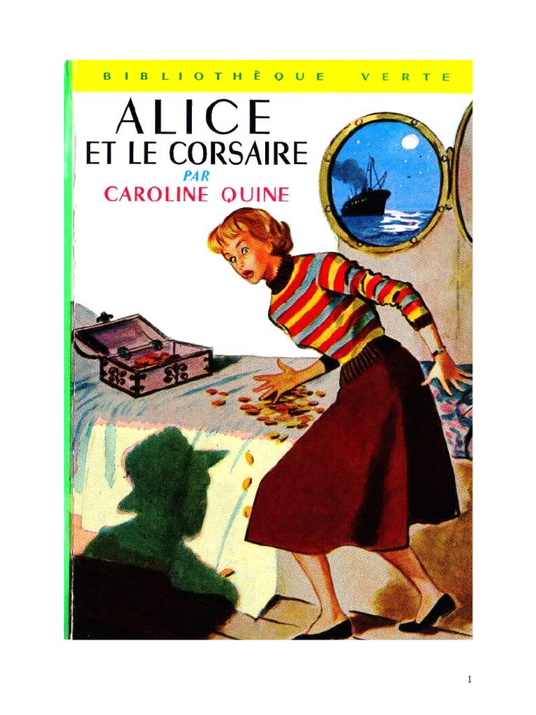Caroline Quine Alice Roy 27 BV Alice Et Le Corsaire 1950 | PDF | Alice ...