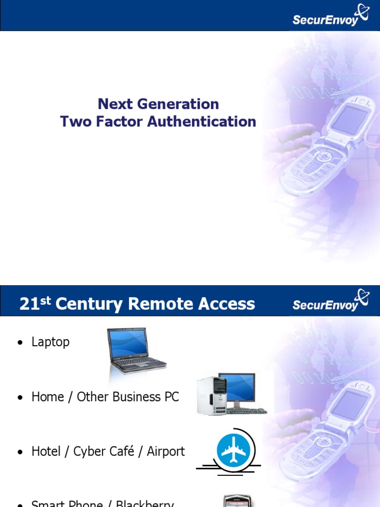 Next Generation Two Factor Authentication | PDF | Personal Identification Number | Password