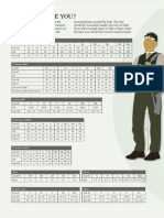 Snickers Size Chart EN | PDF