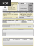 IUM Undergraduate Application Form | PDF