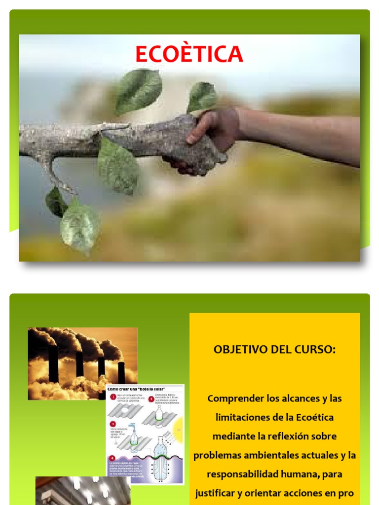 ECOETICA | PDF | Homo Sapiens | Sustentabilidad