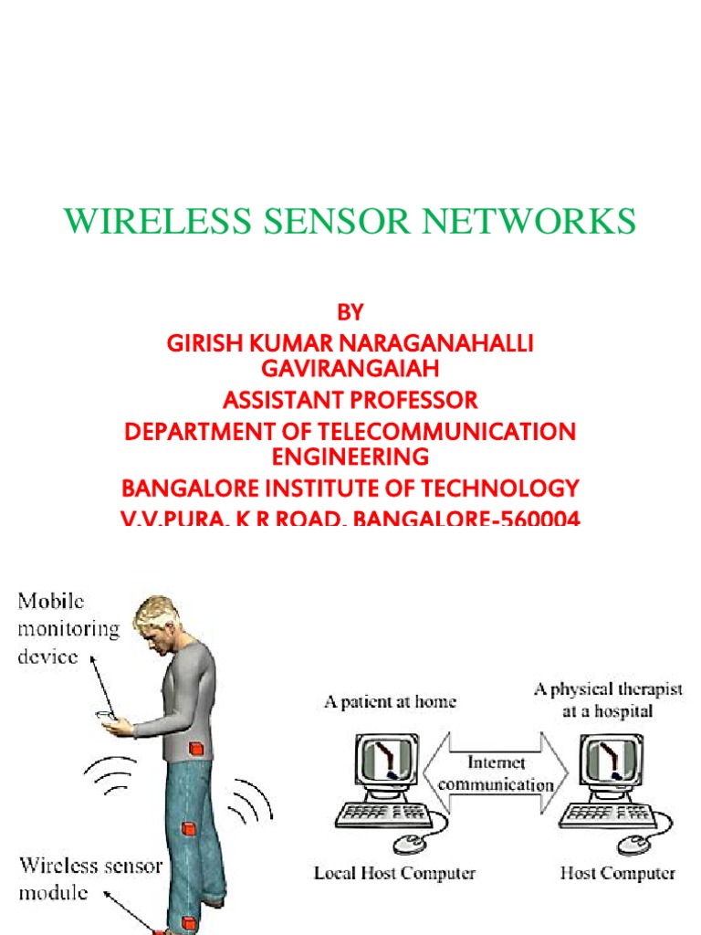 Wireless Sensor Networks - 1 | PDF | Wireless Sensor Network | Estimation Theory