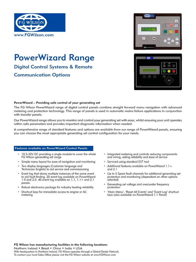 PowerWizard Range (GB) (0311) | Download Free PDF | Electrical ...